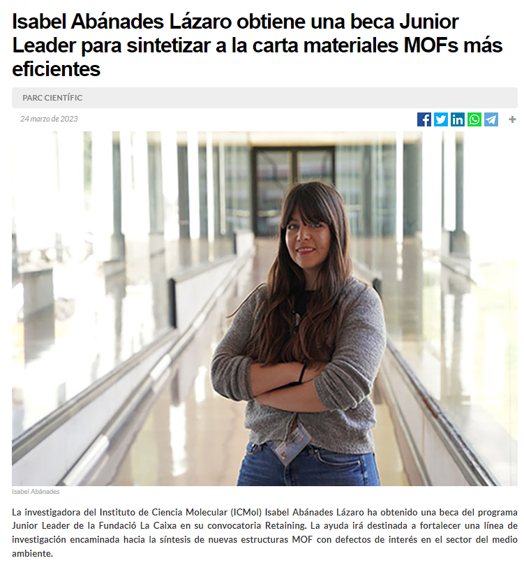 News – Isabel Abanades Lázaro